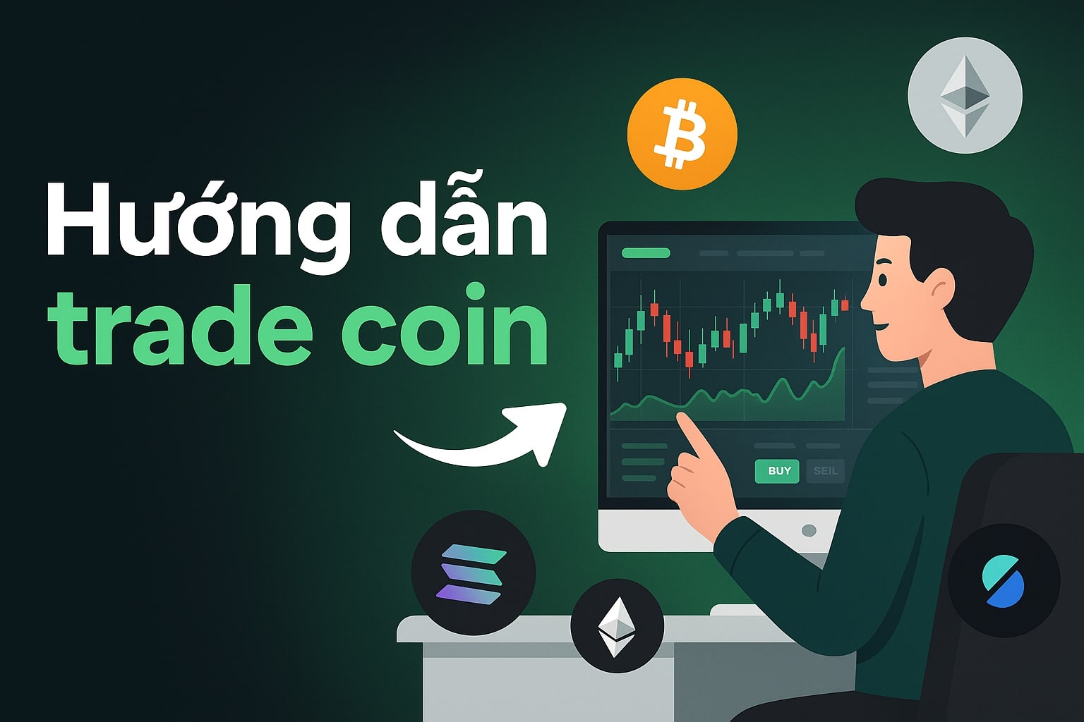 Trade Coin Là Gì? 7 Bước Cho Người Mới Trở Thành Pro